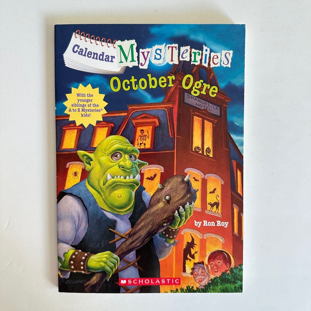 Calendar Mysteries: October Ogre by Ron Roy, Paperback | Pangobooks