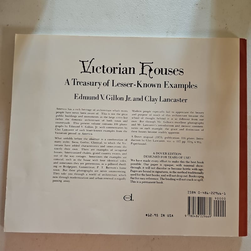 Victorian Houses by Edmund V. Gillon, Paperback | Pangobooks