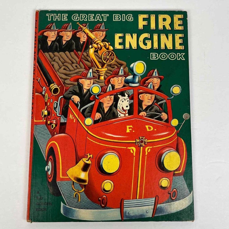 The Great Big Fire Engine Book by Pictures by Tibor Gergely, Hardcover ...