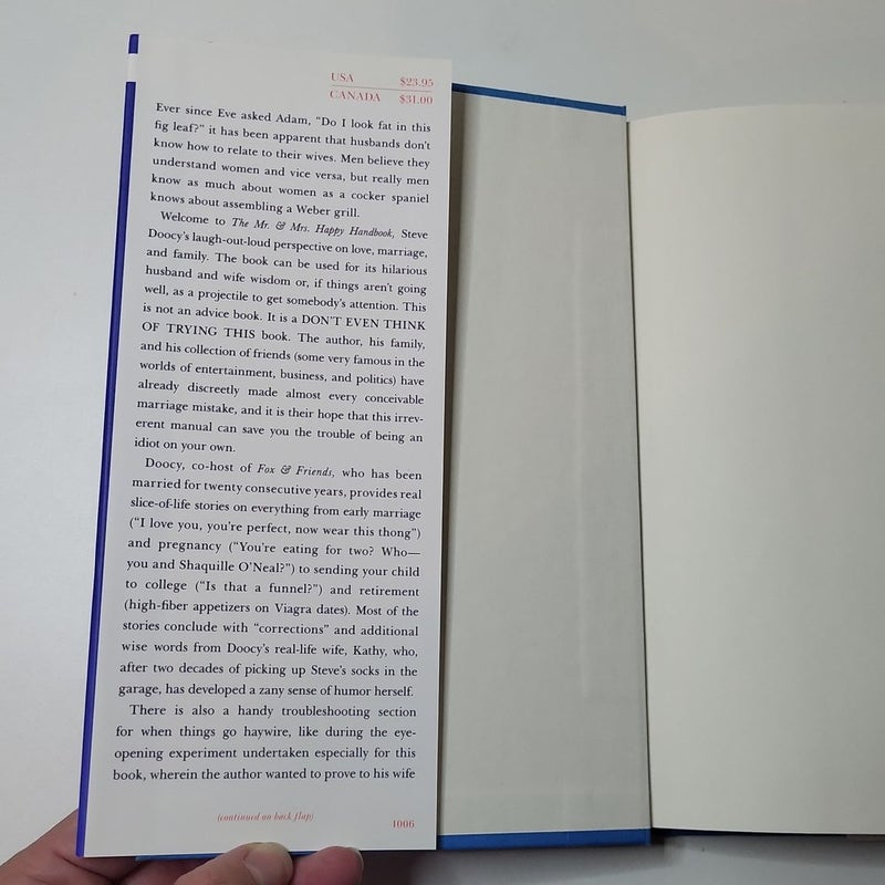 The Mr. and Mrs. Happy Handbook by Steve Doocy, Hardcover | Pangobooks