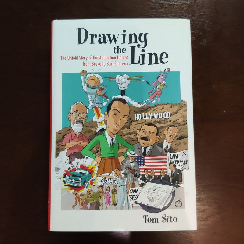 Drawing the Line by Tom Sito, Hardcover | Pangobooks