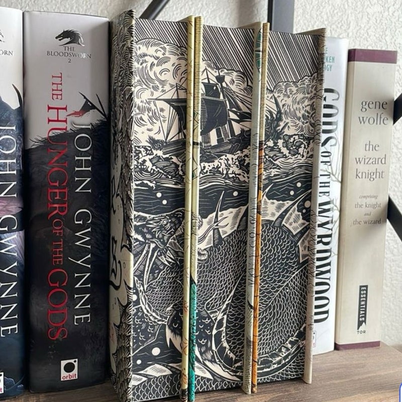 The Tide Child Trilogy - The Bone Ships, Call of the Bone Ships, The ...