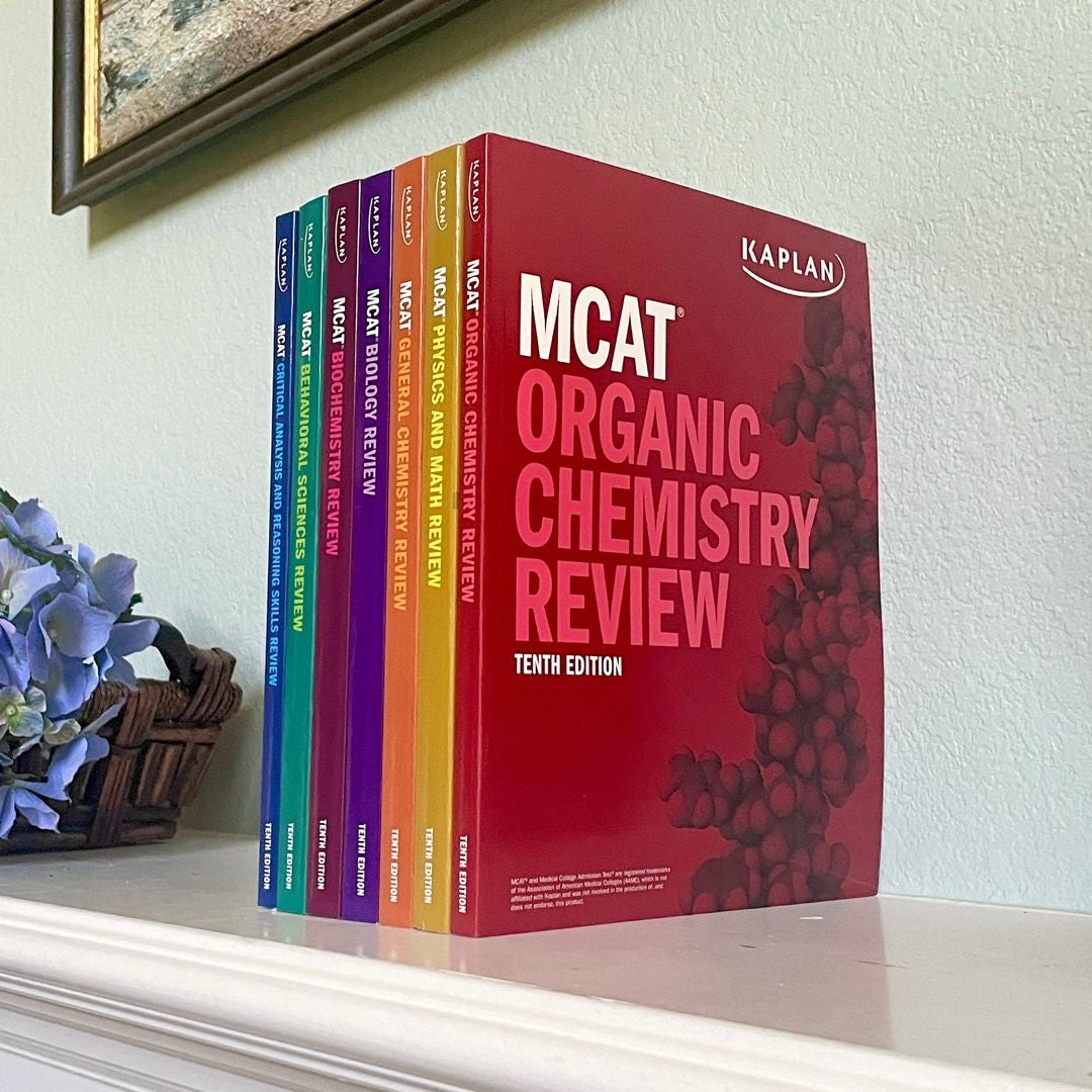 MCAT Complete 7-Book Subject Review 2024-2025, Set Includes Books ...