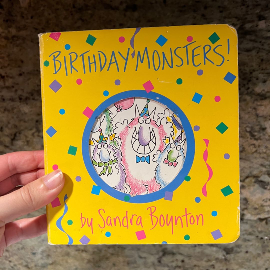 Birthday Monsters! by Sandra Boynton, Hardcover | Pangobooks