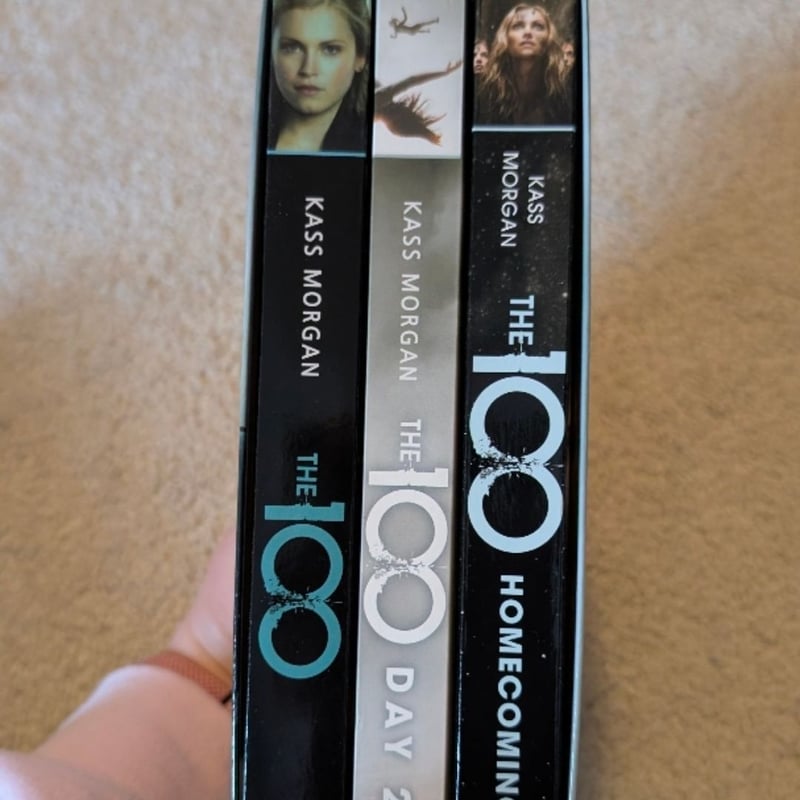 The 100 Books 1-3 by Kass Morgan, Paperback | Pangobooks