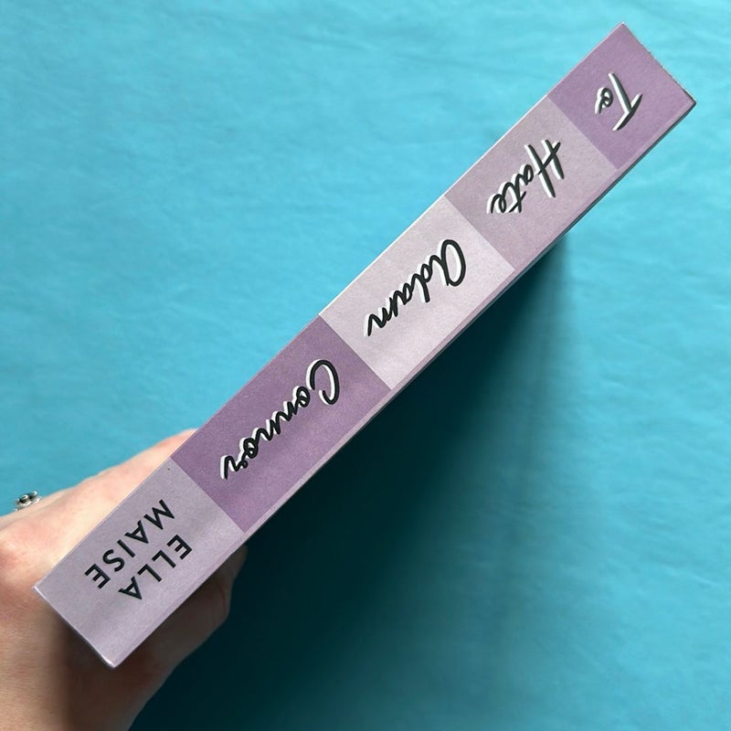 To Hate Adam Connor by Ella Maise