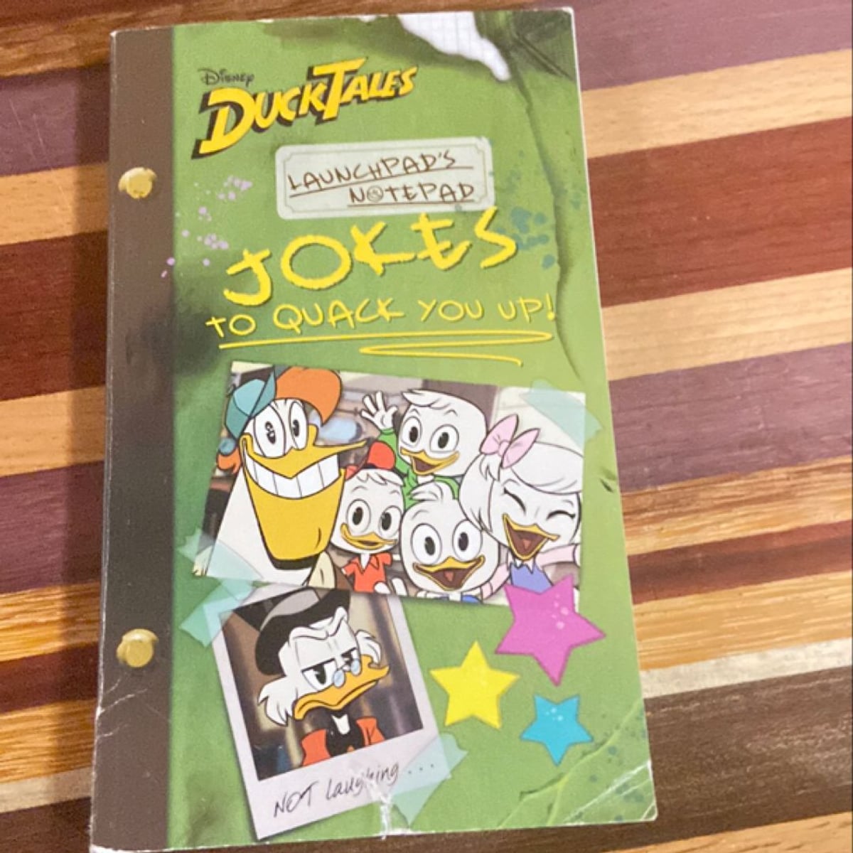 DuckTales: Launchpad's Notepad: Jokes to QUACK You Up by Disney Books