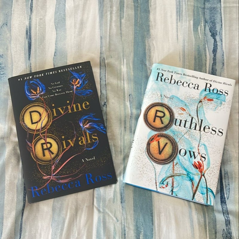 Divine Rivals / Ruthless Vows ((BUNDLE)) by Rebecca Ross, Hardcover ...