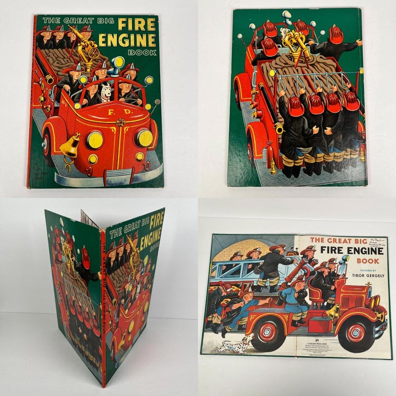 The Great Big Fire Engine Book by Pictures by Tibor Gergely, Hardcover ...
