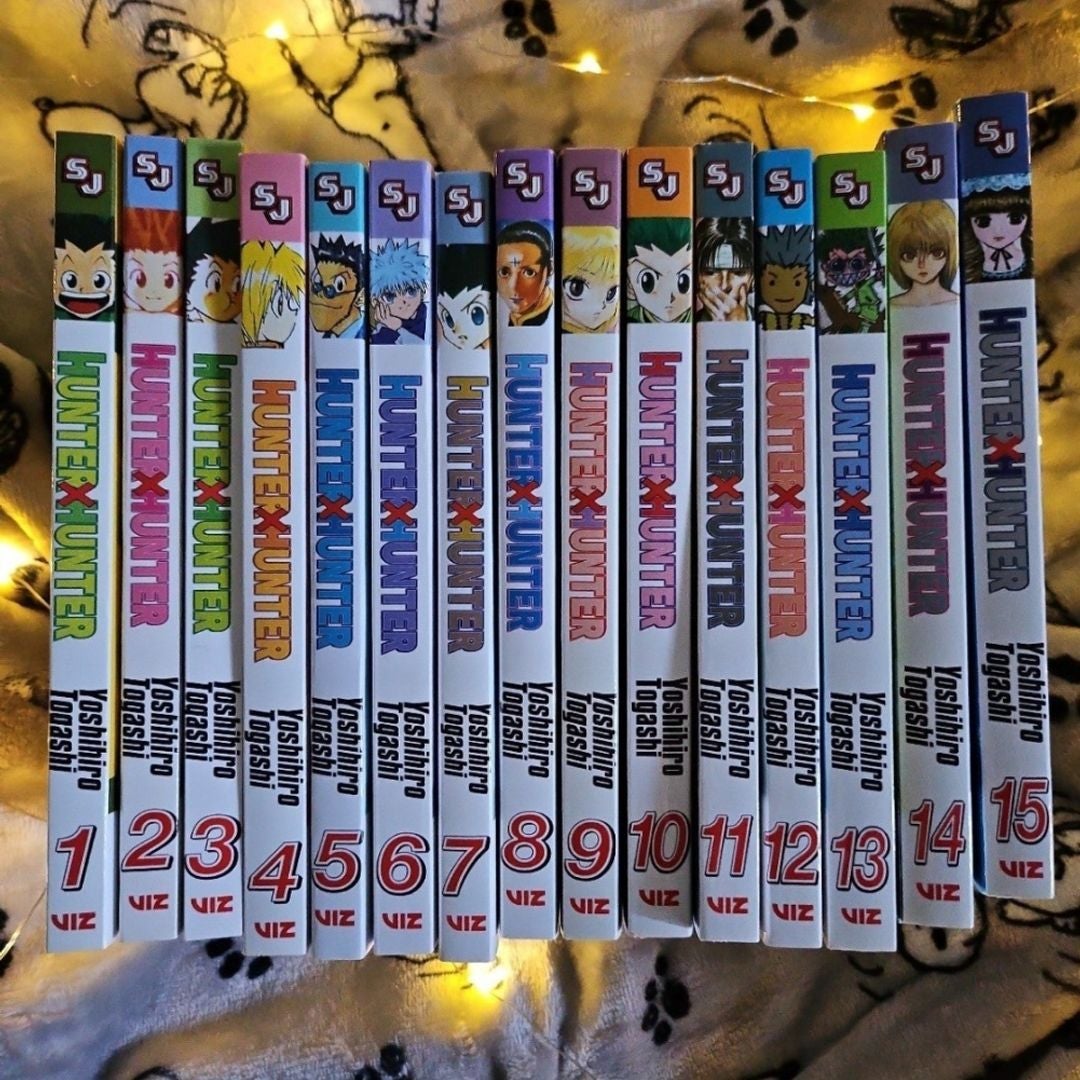 Hunter x Hunter Volumes 1-15 by Yoshihiro Togashi, Paperback | Pangobooks