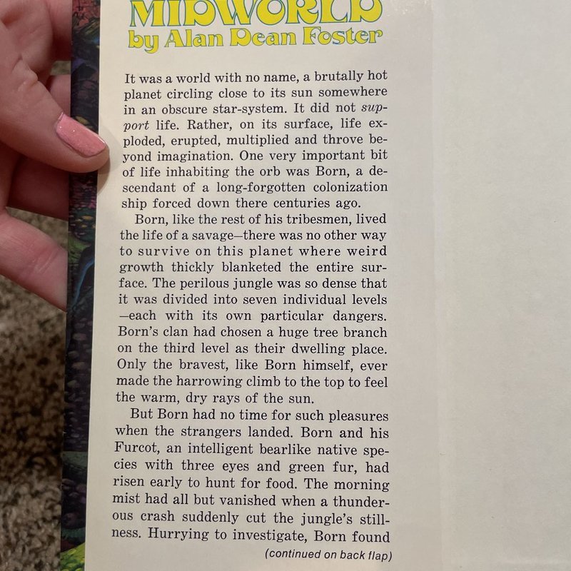 Midworld by Alan Dean Foster , Hardcover | Pangobooks