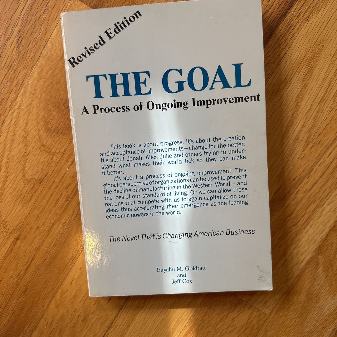 The Goal by Eliyahu M. Goldratt, Jeff Cox, David Whitford