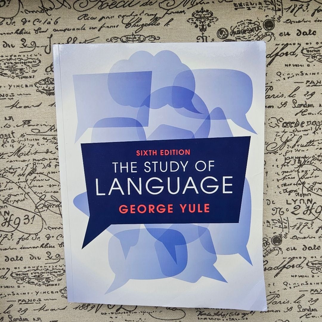 The Study of Language by George Yule