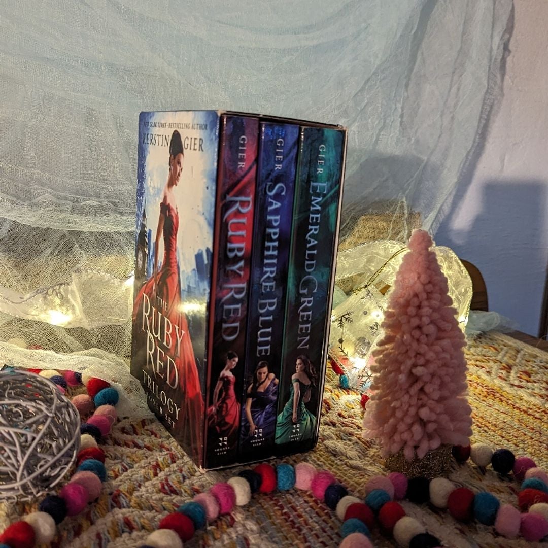 The Ruby Red Trilogy Boxed Set by Kerstin Gier, Anthea Bell