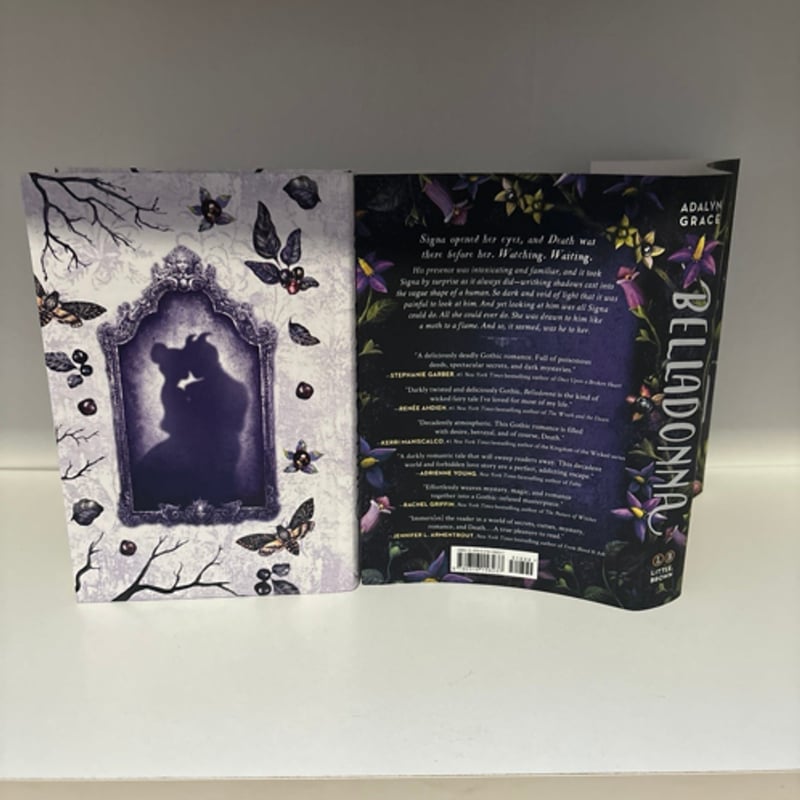 Belladonna first edition white designed hidden cover by Adalyn Grace ...