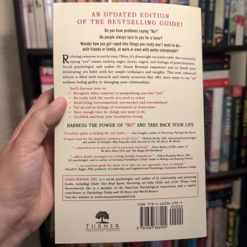 The Book of No by Susan Newman, Cristina Schreil