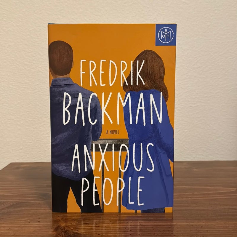 Anxious People by Fredrik Backman, Hardcover | Pangobooks