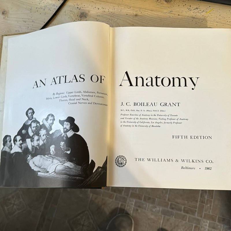 Grant’s Atlas of Anatomy by J. C. Boileau Grant, Hardcover | Pangobooks