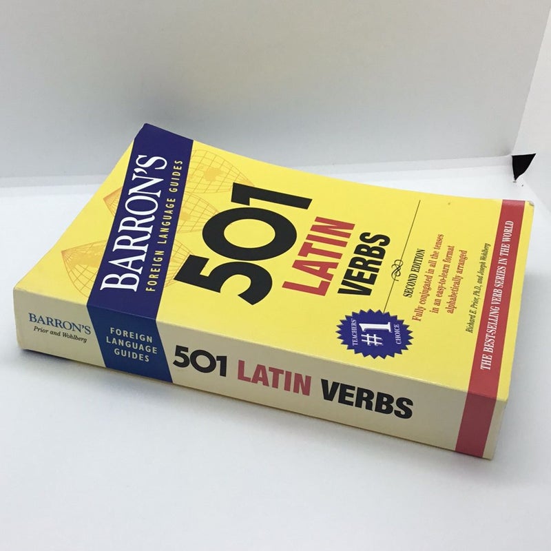 501 Latin Verbs by Richard E. Prior, Paperback | Pangobooks