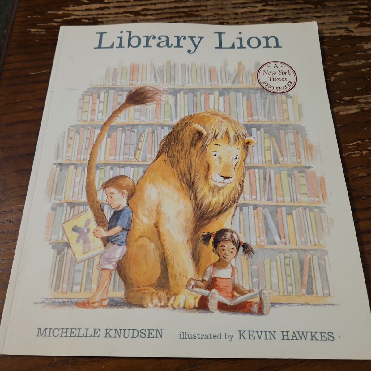 Library Lion by Michelle Knudsen