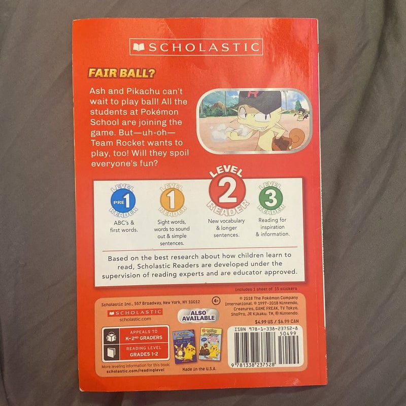 Play Ball, Pikachu! (Pokémon Alola Reader)