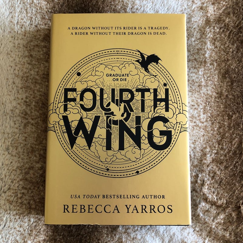 Fourth Wing *Fairyloot SIGNED Exclusive Edition* by Rebecca Yarros ...