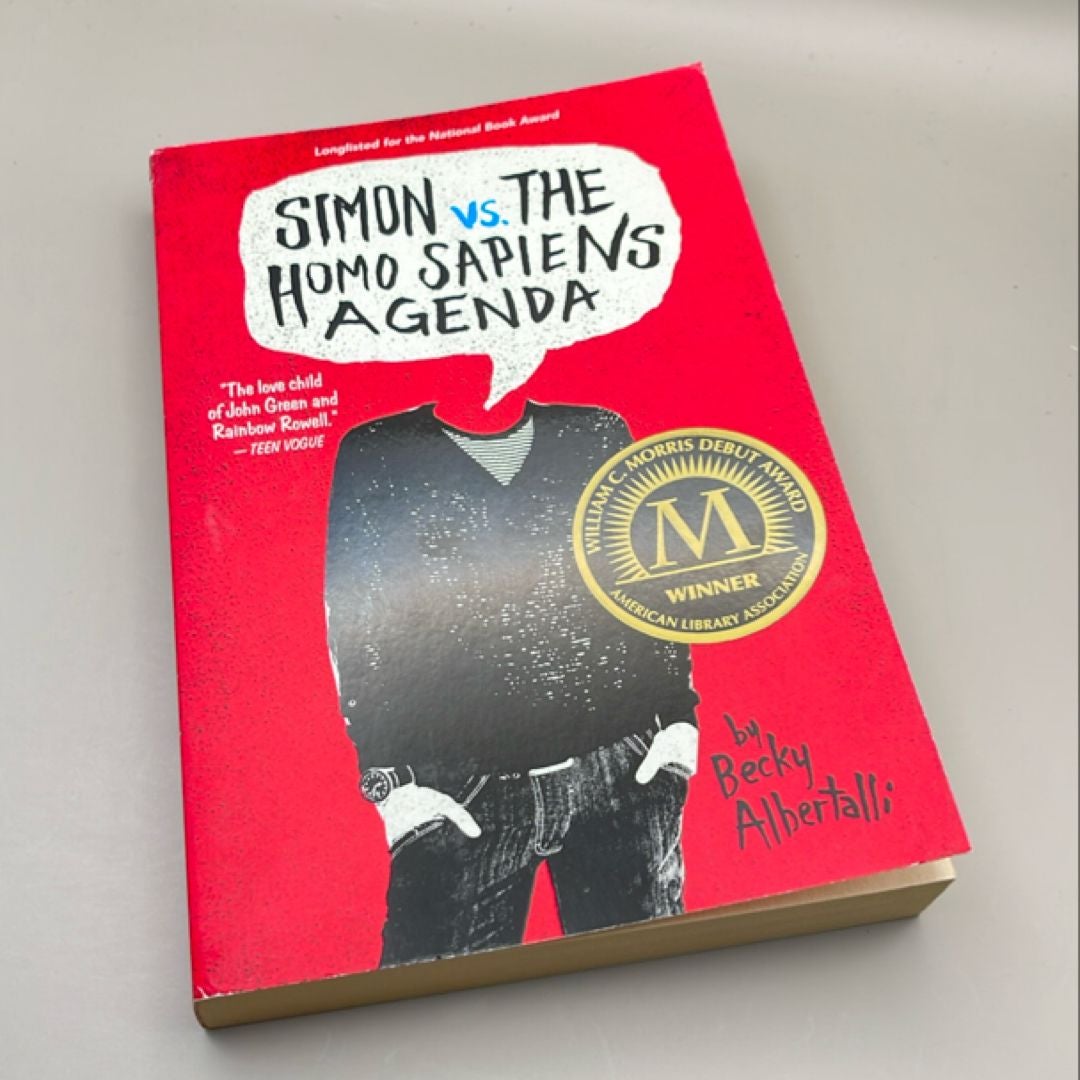 Simon vs. the Homo Sapiens Agenda by Becky Albertalli, Paperback ...