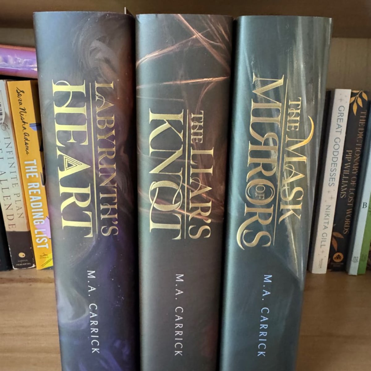 Rook & Rose Trilogy Broken Binding Tier 2 by M. A. Carrick, Hardcover ...