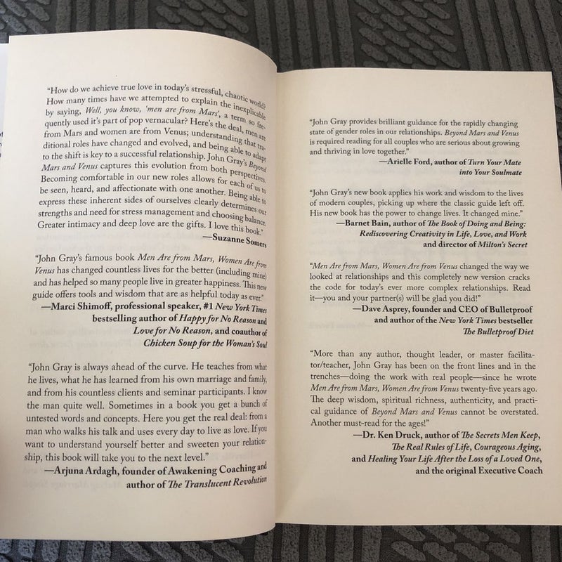 Beyond Mars And Venus By John Gray