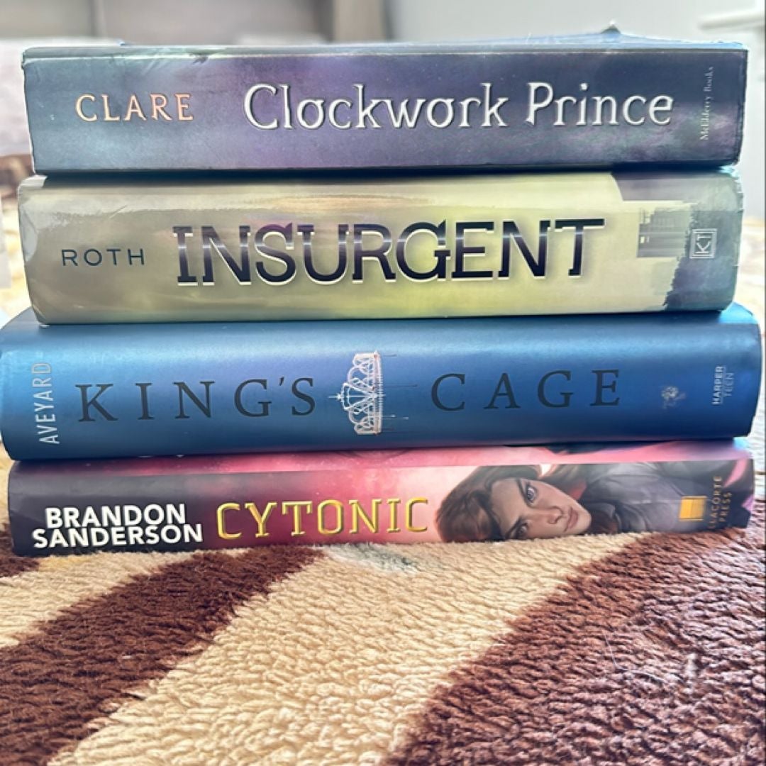 Fantasy bundle by Cassandra Clare/Veronica Roth/ Victoria Aveyard/ Brandon Sanderson, Hardcover ...