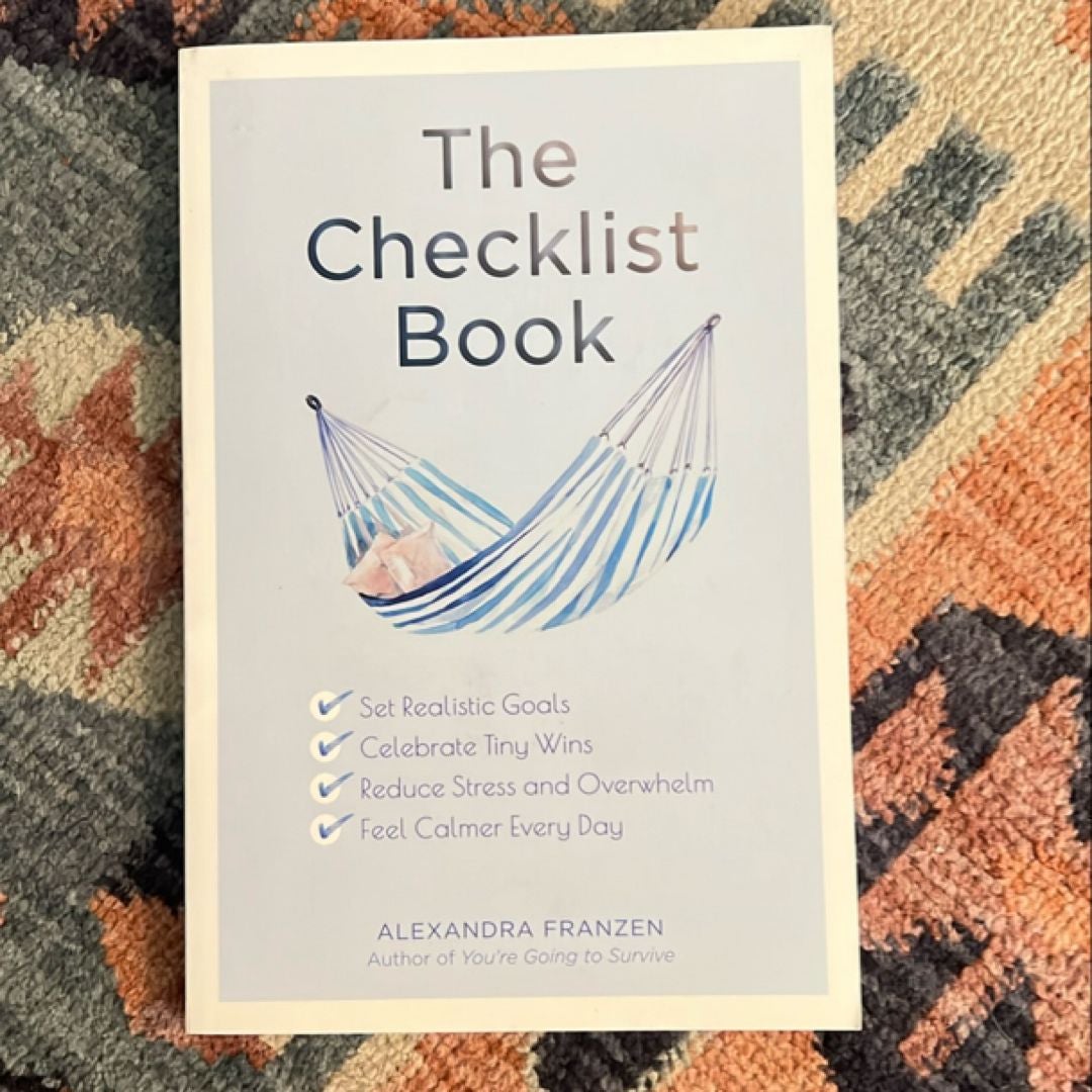 The Checklist Book by Alexandra Franzen