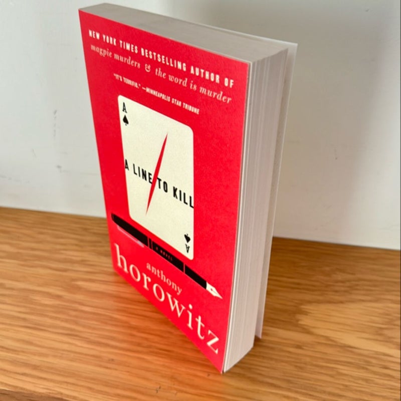 A Line to Kill by Anthony Horowitz, Paperback | Pangobooks