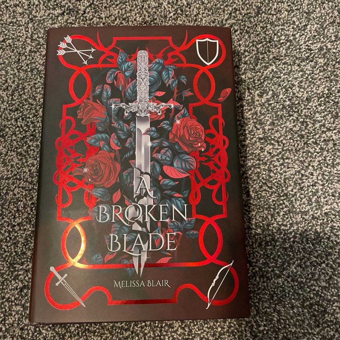 A Broken Blade (signed) by Melissa Blair, Hardcover | Pangobooks