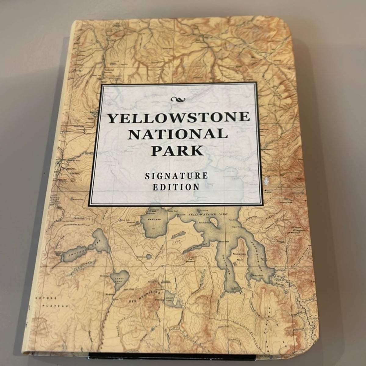 Yellowstone National Park Signature Notebook by Mill press Cider ...