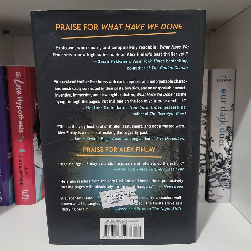 What Have We Done by Alex Finlay, Hardcover | Pangobooks