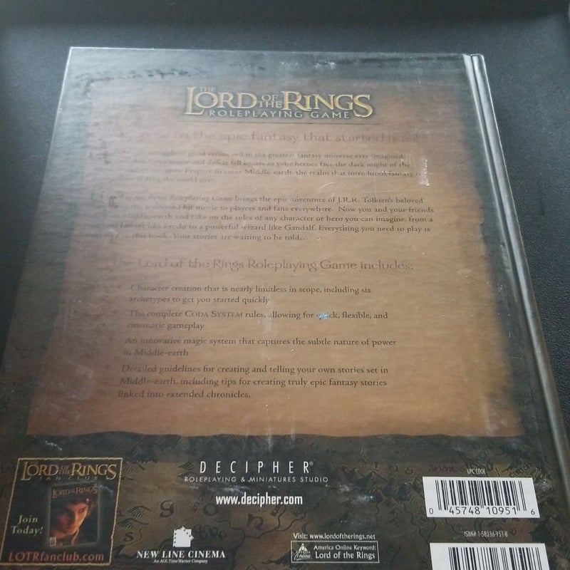 The Lord of the Rings Roleplaying Game by Steven S. Long, John D ...