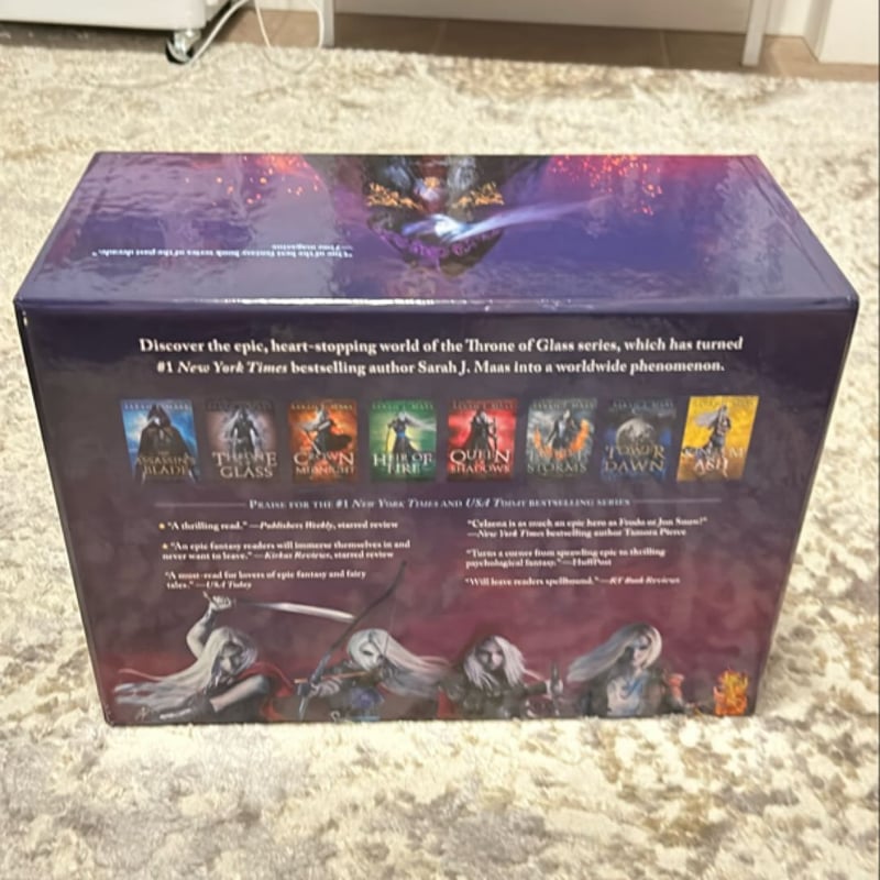 Throne of Glass Paperback Box Set by Sarah J. Maas, Hardcover | Pangobooks