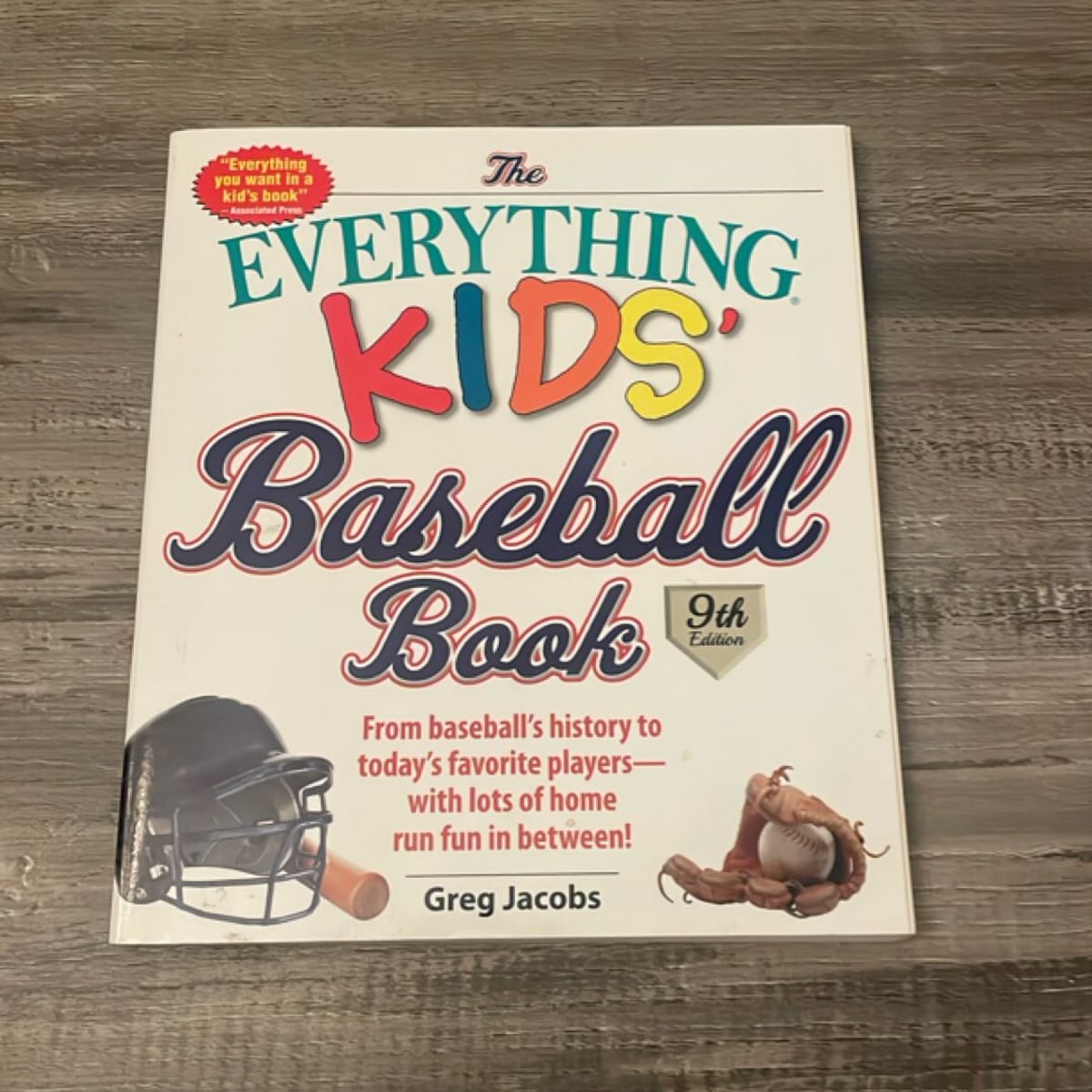 The Everything Kids' Baseball Book by Greg Jacobs
