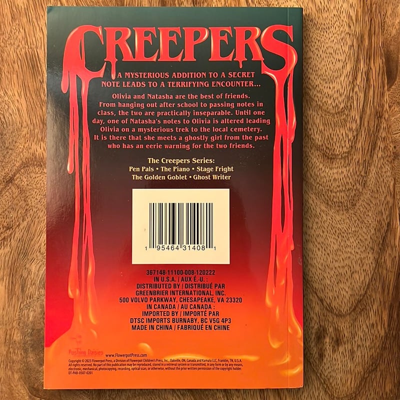 Creepers: Pen Pals by Edgar J. Hyde