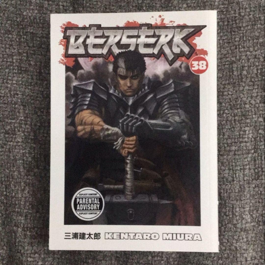 Berserk Volume 38 by Kentaro Miura