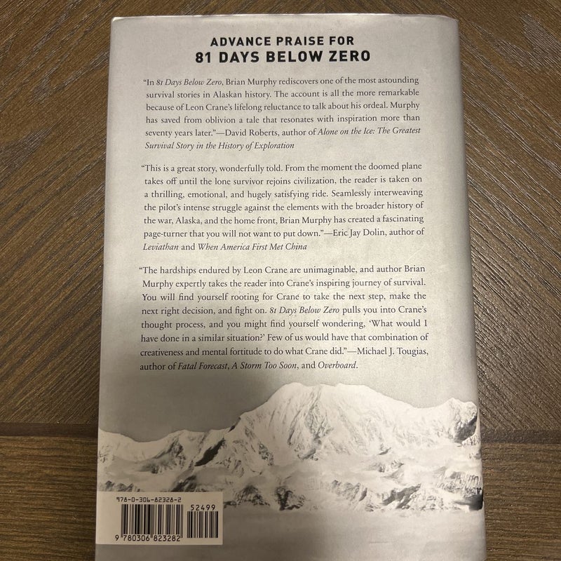 81 Days Below Zero by Brian Murphy , Hardcover | Pangobooks
