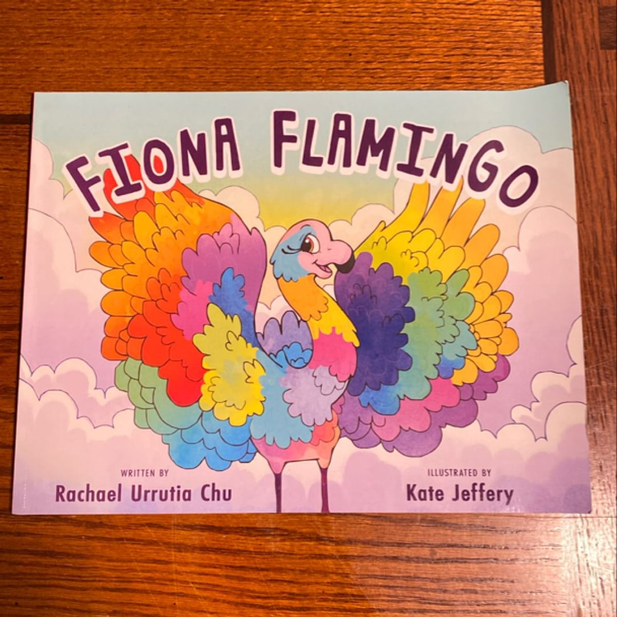 Fiona Flamingo by Rachael Chu