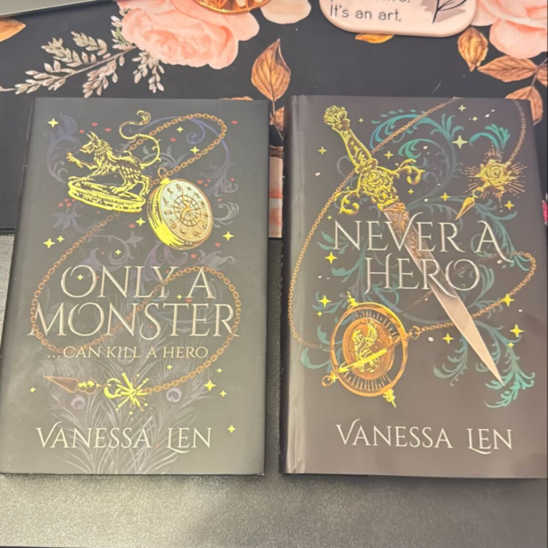 Only A Monster / Never A Hero by Vanessa Len, Hardcover | Pangobooks