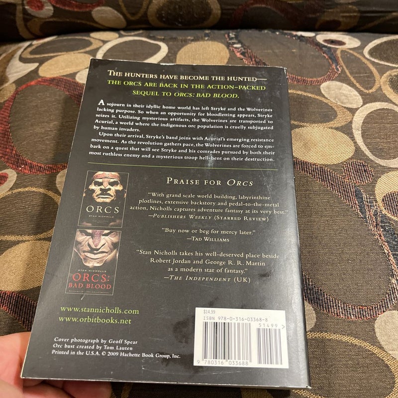 Orcs: Army of Shadows by Stan Nicholls