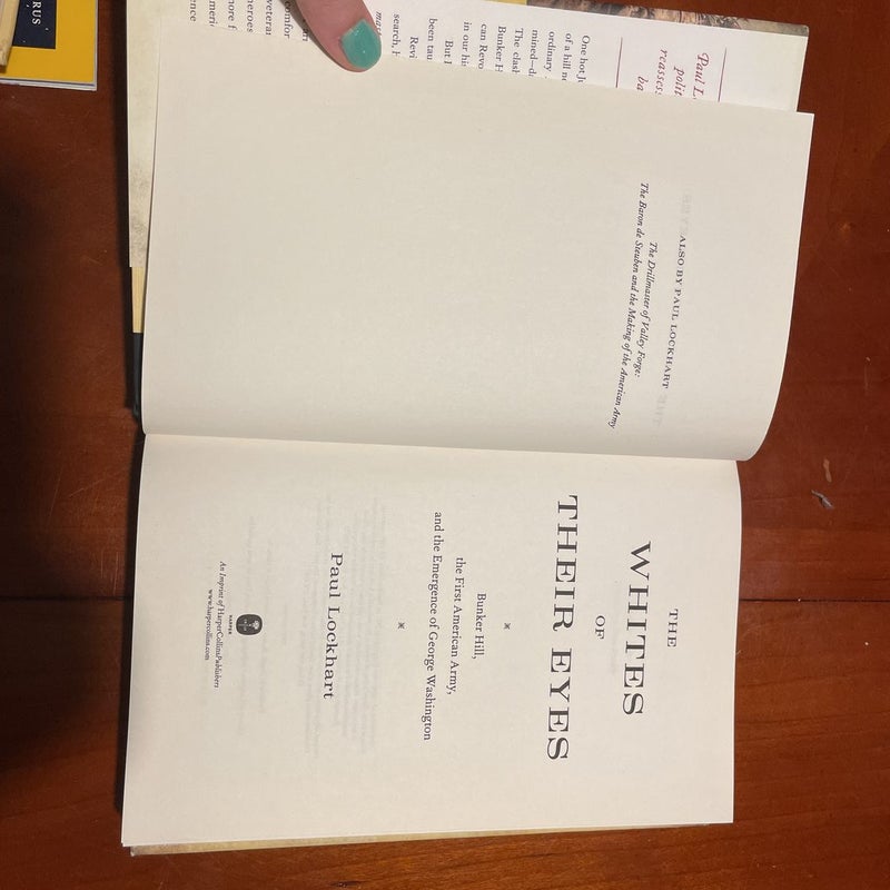 The Whites of Their Eyes by Paul Lockhart, Hardcover | Pangobooks