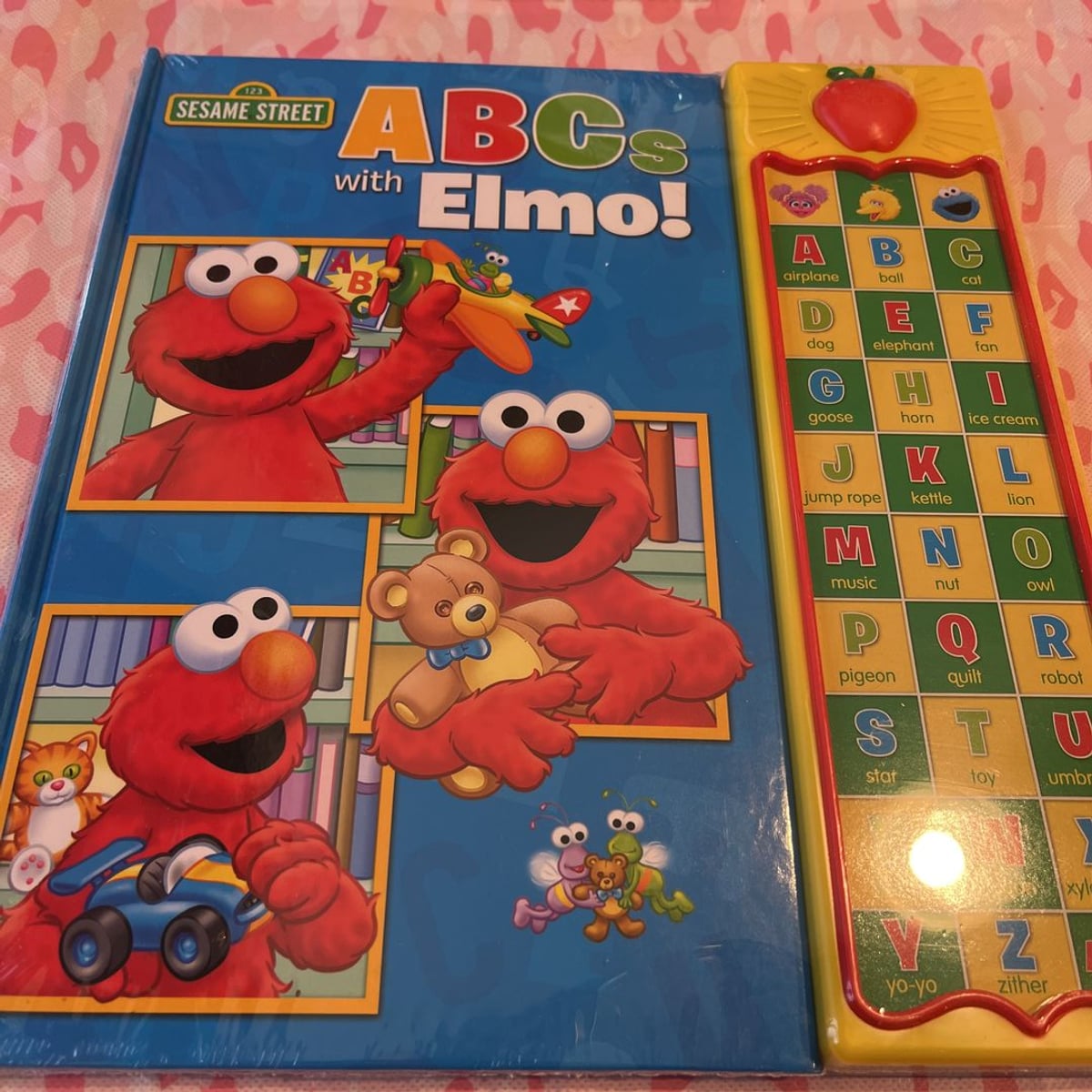 ABCs with Elmo Apple Sound Book No Rights by PI Kids, Hardcover ...