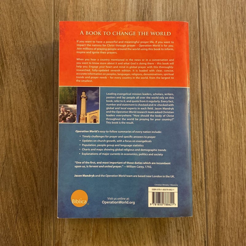 Operation World by Jason Mandryk, Paperback | Pangobooks