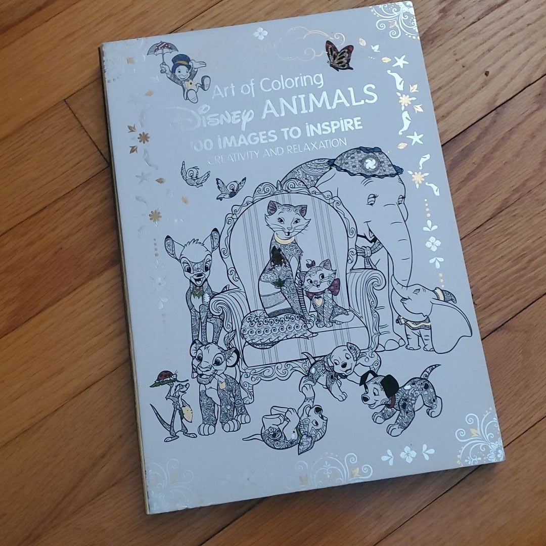 Art of Coloring: Disney Animals by Disney Books
