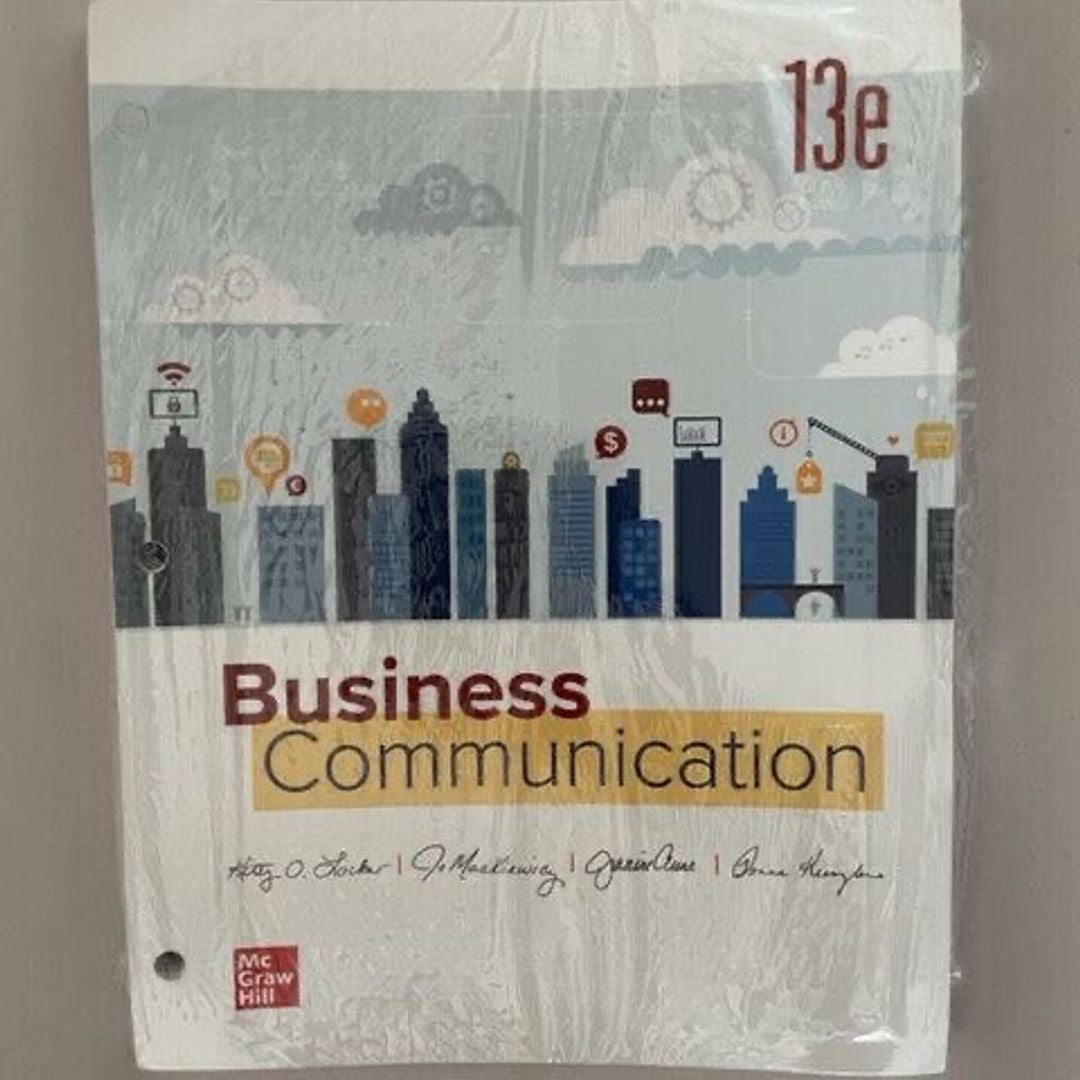 Loose-Leaf for Business Communication by Kitty O. Locker, Jo Mackiewicz ...