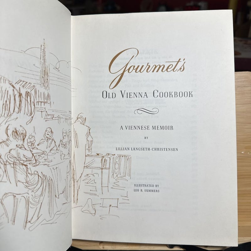 Gourmets Okd Vienna Cookbook